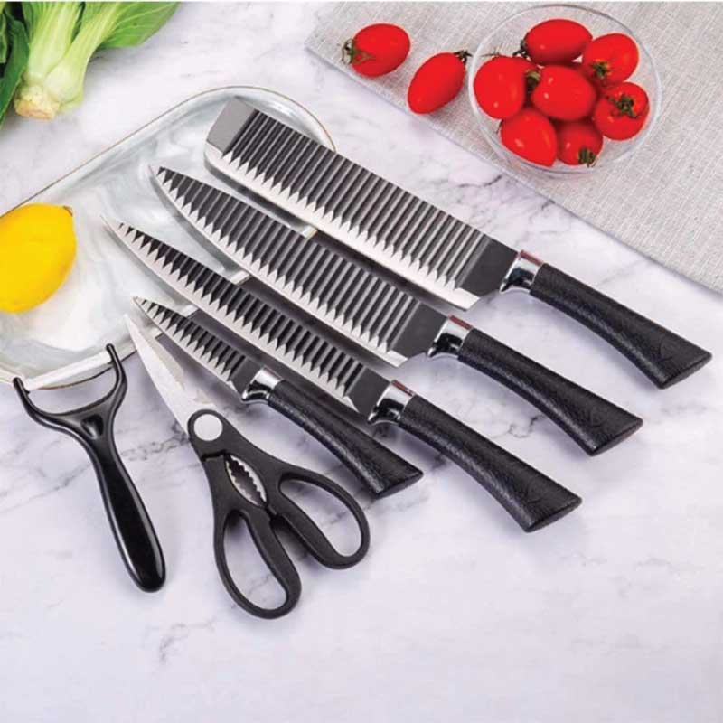 6 PIECES KNIFE SET - Priyo Mart BD
