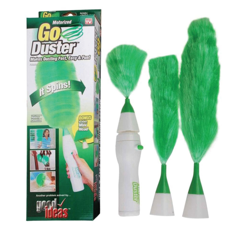 MOTORIZED GO DUSTER 360 ROTATING CLEANING DUSTER - Priyo Mart BD